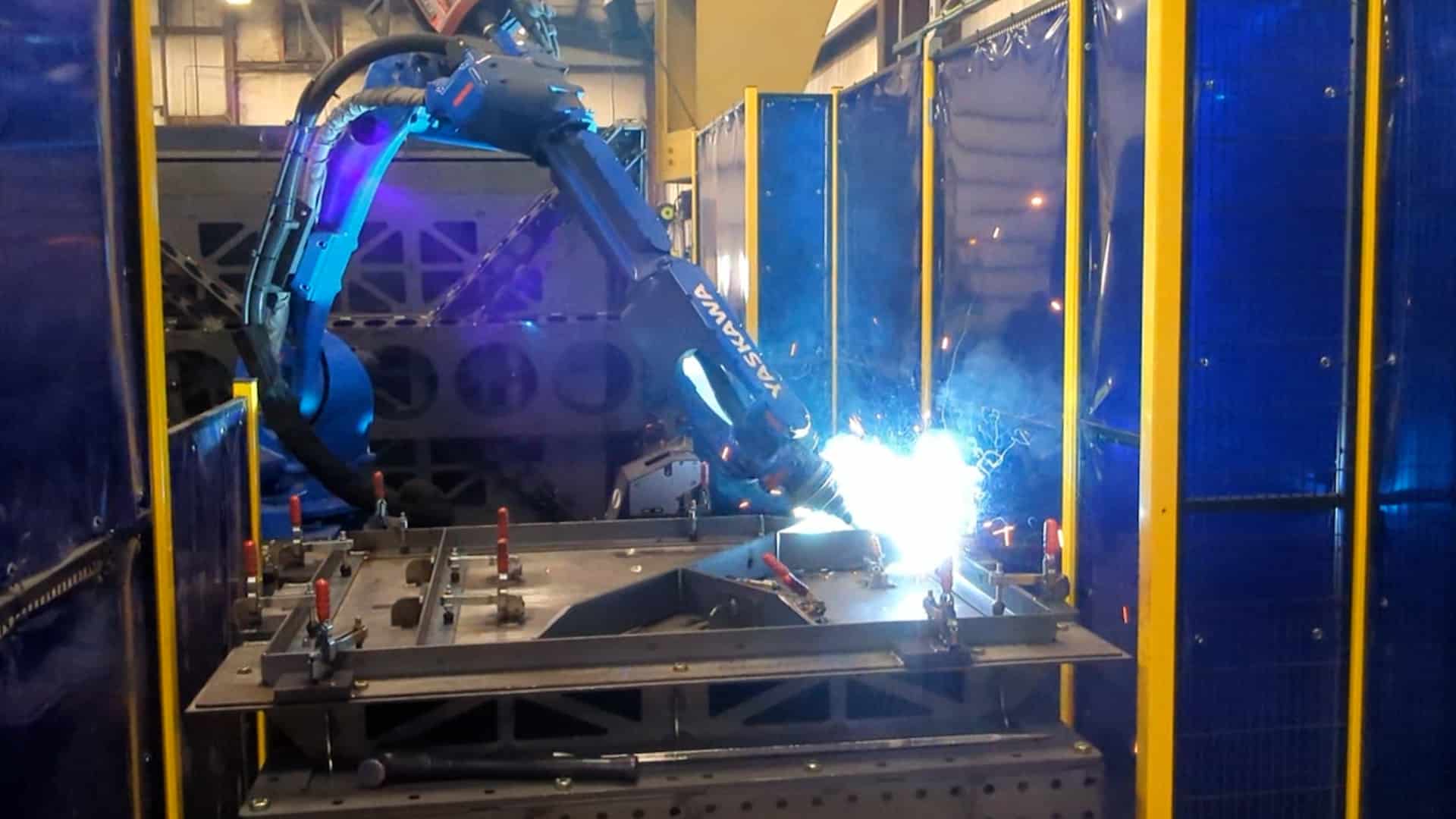 Robot Welding - Custom Metal Works - Precision Metal Fabricator Shop