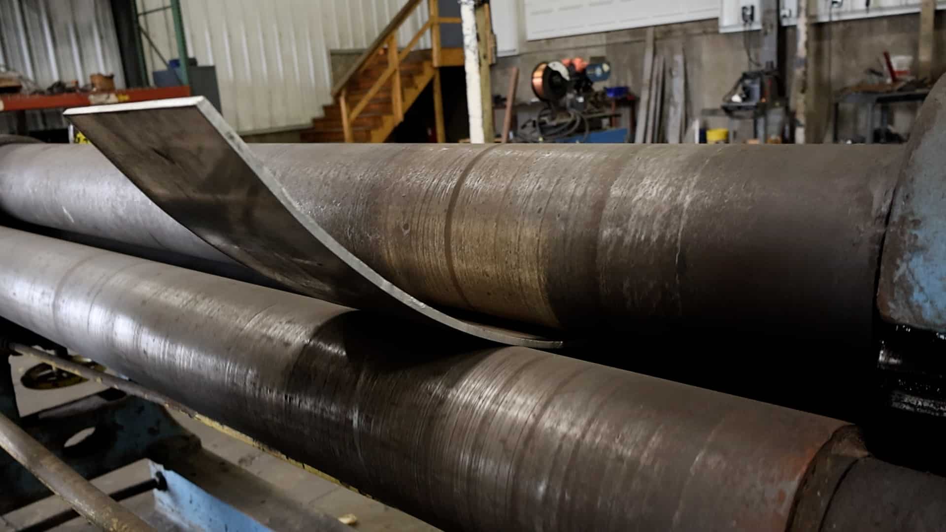 Plate Rolling - Custom Metal Works - Precision Metal Fabricator Shop